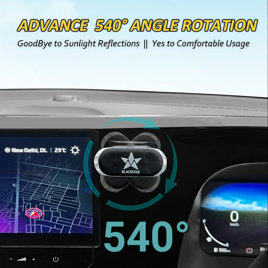 Blackstar ZEO MAG - 540° Angle Rotation Enabled Magnetic Mobile Phone ...